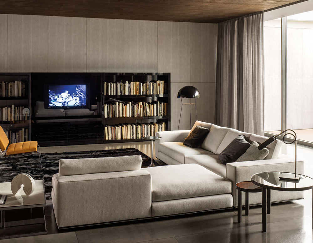 Minotti hamilton sofa store